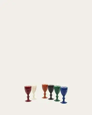 THE MARTHA, BY BACCARAT Harcourt Goblet Candle - Ivory