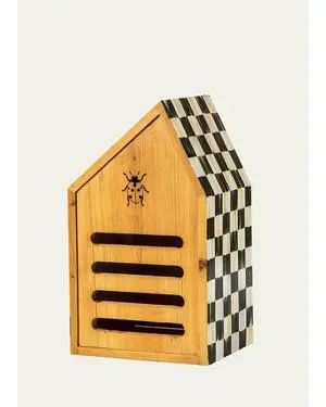 MACKENZIE-CHILDS Courtly Check Ladybug House - Noclr