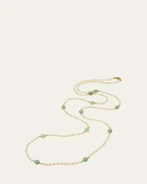 BEN-AMUN Beaded Long Necklace - Jade