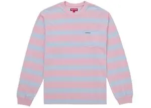 Supreme Stripe Pocket Long Sleeve Top