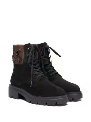 STUART WEITZMAN Hudson Lace-up Boots