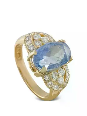 LB EXCLUSIVE Sapphire And Diamond Ring