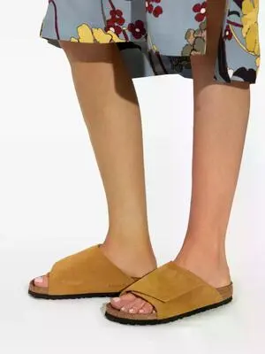 BIRKENSTOCK Suede Flat Sandals