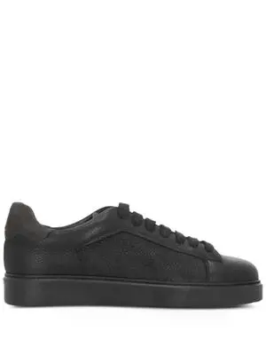 DOUCAL'S Leather Low-top Sneakers