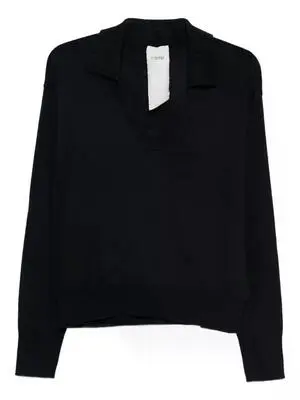 RAME V-neck Collared Sweater