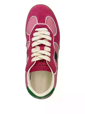 NOKWOL August Panelled Lace-up Sneakers
