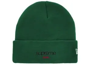 Supreme Classic Logo Beanie - Green