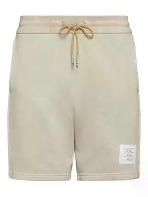 Thom Browne Loopback Four-bar Track Shorts - Neutrals