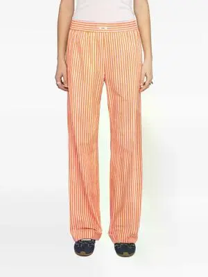 Zadig&Voltaire Striped Poma Trousers - Orange