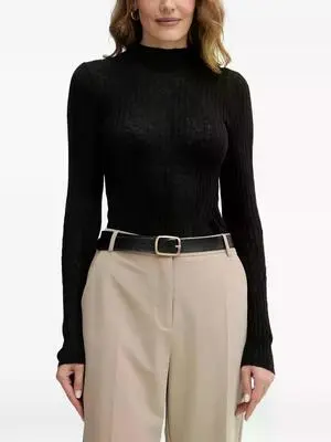Boss Mock Neck Sweaters For Women