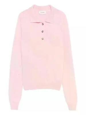 A.M.G. Buttoned Polo Top