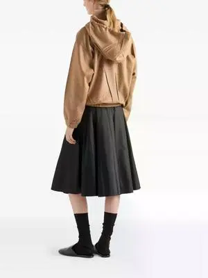 Prada Pleated Midi Skirt