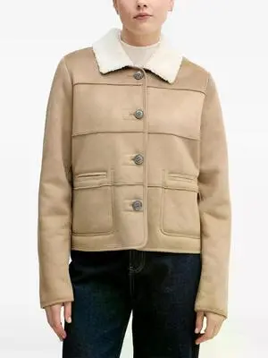 BENETTON Collared Buttoned Jacket