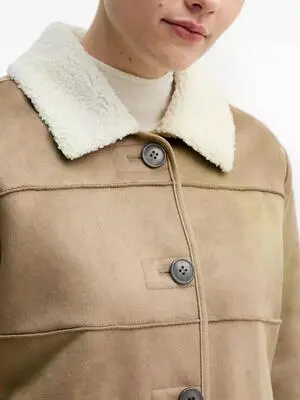 BENETTON Collared Buttoned Jacket