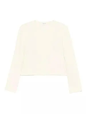 A.M.G. Round-neck Cropped Jacket
