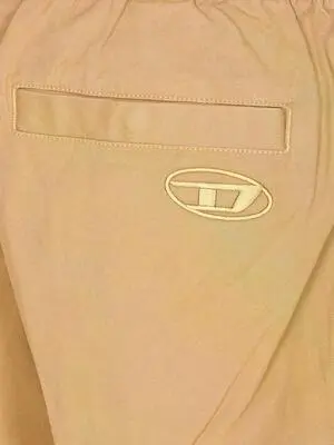 DIESEL® P-beek Elastic-waistband Shorts - Neutrals