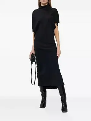 Rick Owens Stadium Seb Midi Dress - Black