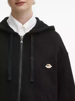 Fiorucci Angels Patch Zip-up Hoodie