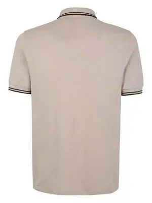 Fred Perry Laurel-wreath Tipped Polo Shirt - Neutrals