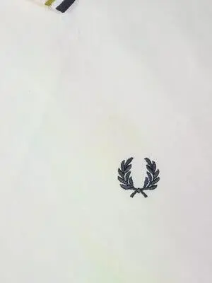 Fred Perry Contrast-trim Polo Shirt - Neutrals