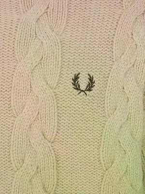 Fred Perry Cable-knit Sweater - Neutrals