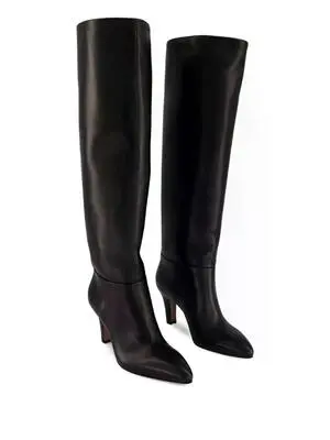 Paris Texas Elsa Leather Boots - Black
