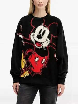 Desigual Graphic Crew-neck Sweater