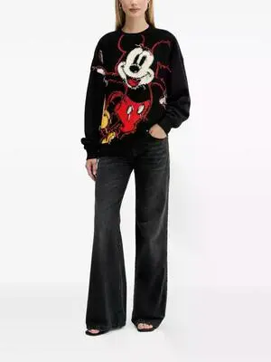 Desigual Graphic Crew-neck Sweater