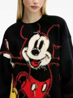Desigual Graphic Crew-neck Sweater