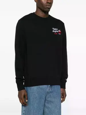 MC2 SAINT BARTH Crew-neck Sweatshirt - Black