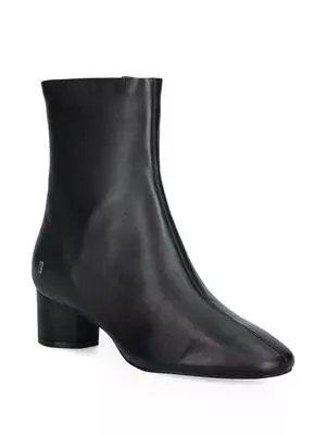 NOKWOL Alyssa Leather Ankle Boots
