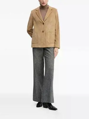 BENETTON Corduroy Buttoned Blazer