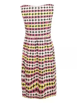 Max Mara Dot-print Midi Dress