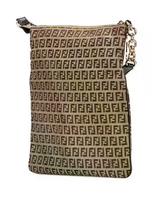 Fendi Zucchino Canvas Crossbody Bag