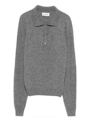 A.M.G. Wool Polo Top