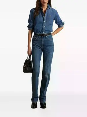 Polo Ralph Lauren High-waisted Straight Jeans