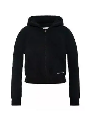 Alexander Wang Zip-up Hoodie - Black