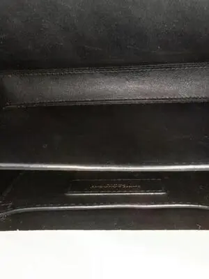 Saint Laurent Monogram Cassandra Top Handle Bag - Brown