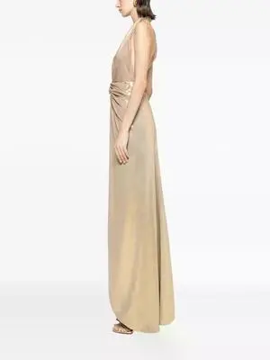 NISSA Backless Maxi Dress