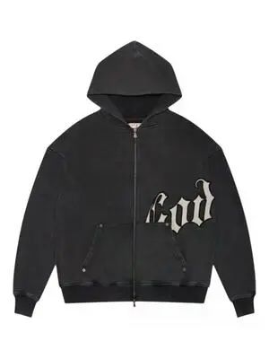 GODSPEED Og Logo V2 Zip-up Hoodie - Black