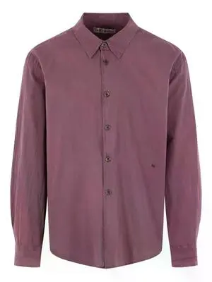 Our Legacy Buttoned Long-sleeved Shirt - Purple