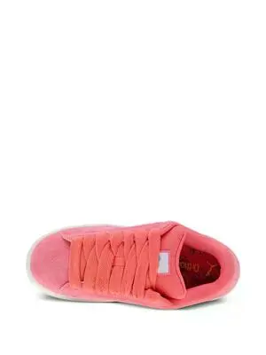 PUMA Suede Lace-up Sneakers - Pink