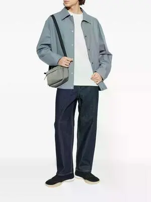 JIL SANDER Cotton Jacket - Blue