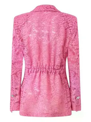 Pinko Lace Single-breasted Jacket