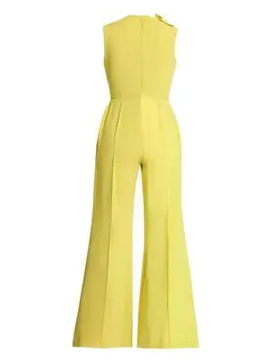 Elie Saab Flower-appliqué Jumpsuit