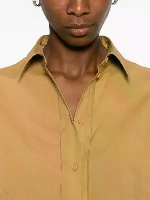 FORTE_FORTE Tie-detail Shirt - Neutrals