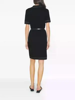 Tory Burch Topstitch Mini Dress