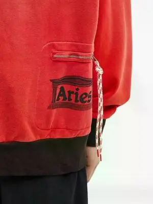 Aries Logo-print Hoodie