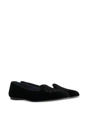 CastaÑer Floral-embroidery Loafers
