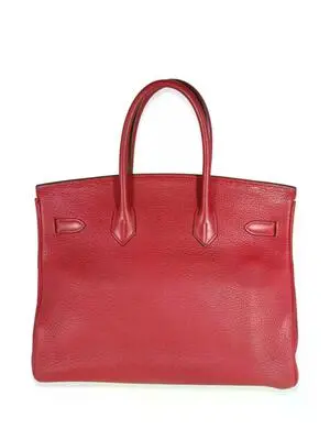 Hermès 2005 Birkin 35 Handbag - Red
